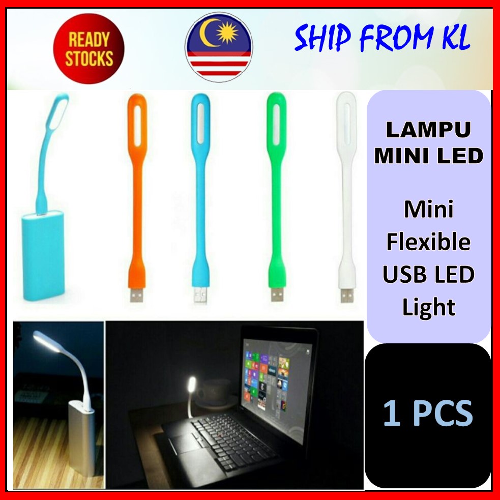 🔥ReadyStock🇲🇾🔥Mini Flexible Usb LED Usb Light Lamp Camping Table Lamp ...