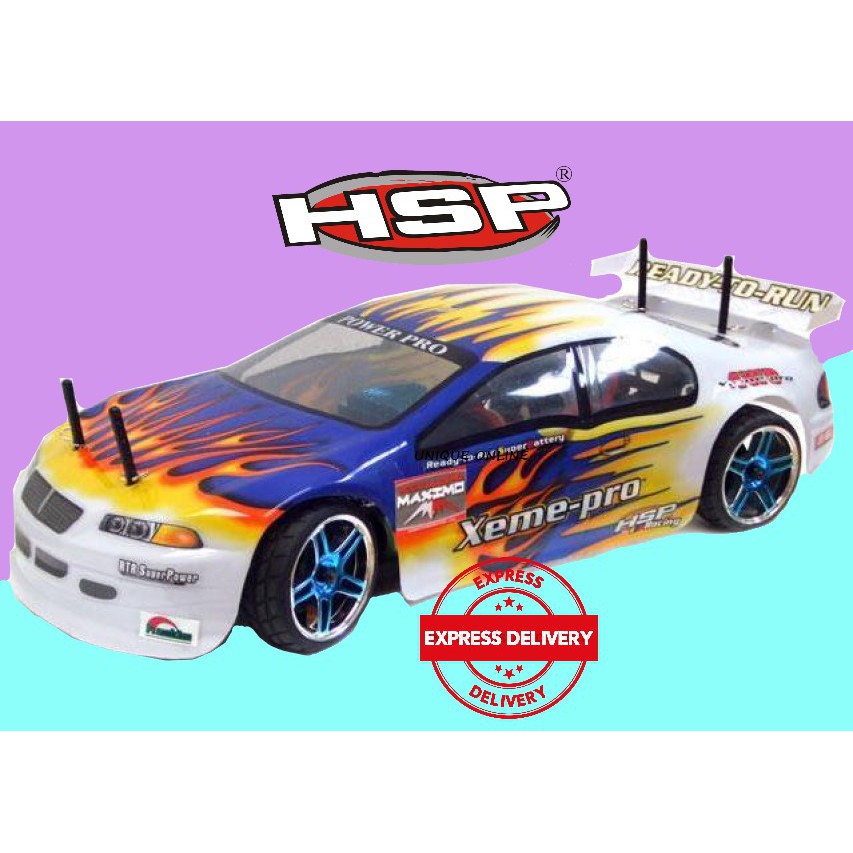 🔥HSP 1/10 On Road Brushless RTR 2.4G RC Car XEME 4WD 94103 Drift ...