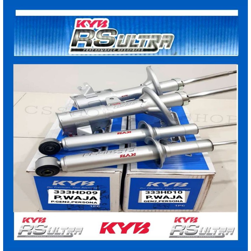 CS READY STOCK PROTON WAJA GEN2 WIRA SE ABSORBER FRONT / REAR KYB RS ULTRA KAYABA HEAVY DUTY ...