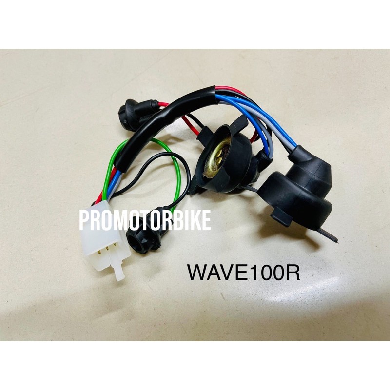 HONDA WAVE100R WAVE100 R W100R HEAD LAMP SOCKET HEAD LIGHT SOCKET LAMPU ...