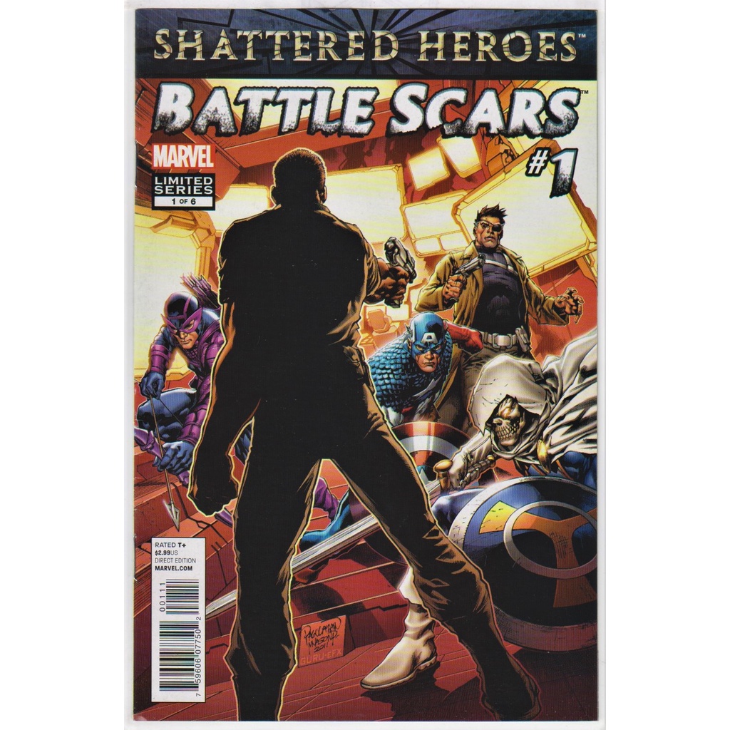 Battle Scars #1 (2011) 1st Nick Fury Jr. 1st Agent Coulson | Shopee ...