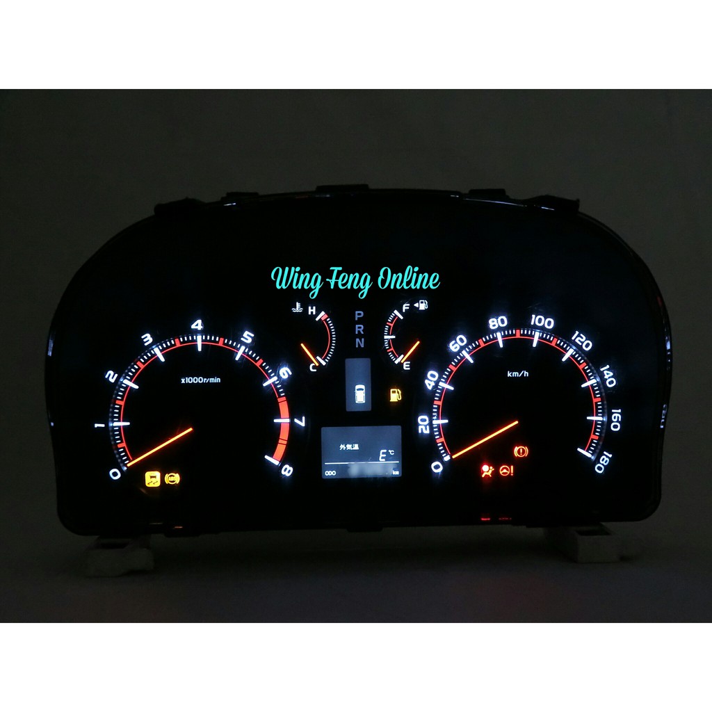 Toyota Vellfire Alphard ANH20 20series Facelift Cluster Meter ...
