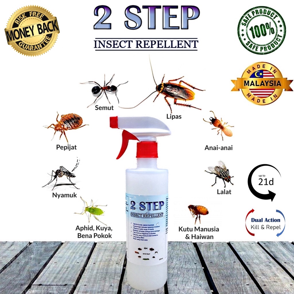 Insect Repellent | Spray Serangga Organik | Anti Semut Lipas Pepijat ...