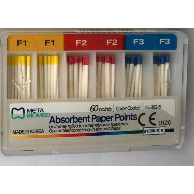 Dental Absorbent Paper Point 15-40,45-80, F1-F3 Assortment 200's/Box ...