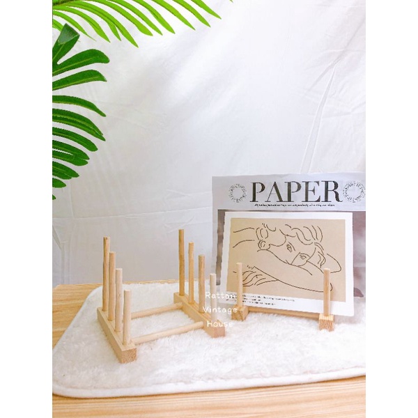 (Rattanvintage) 🔥 DIY Wood Stand | Paper Stand | Book Stand | Plate ...