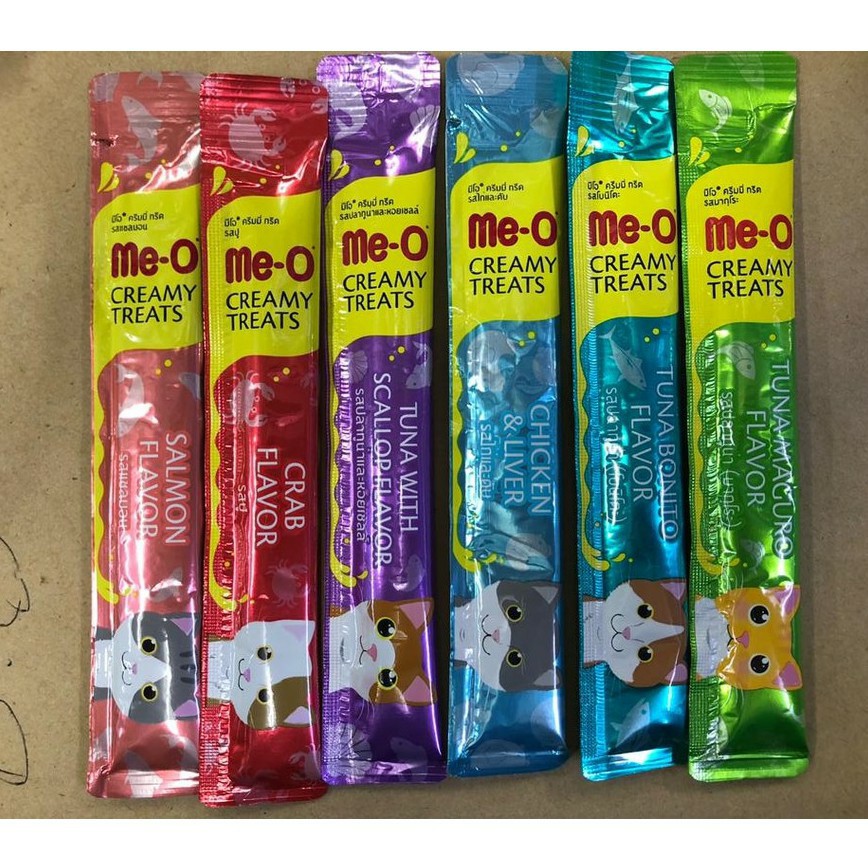 Me-O creamy treats 15g | Shopee Malaysia