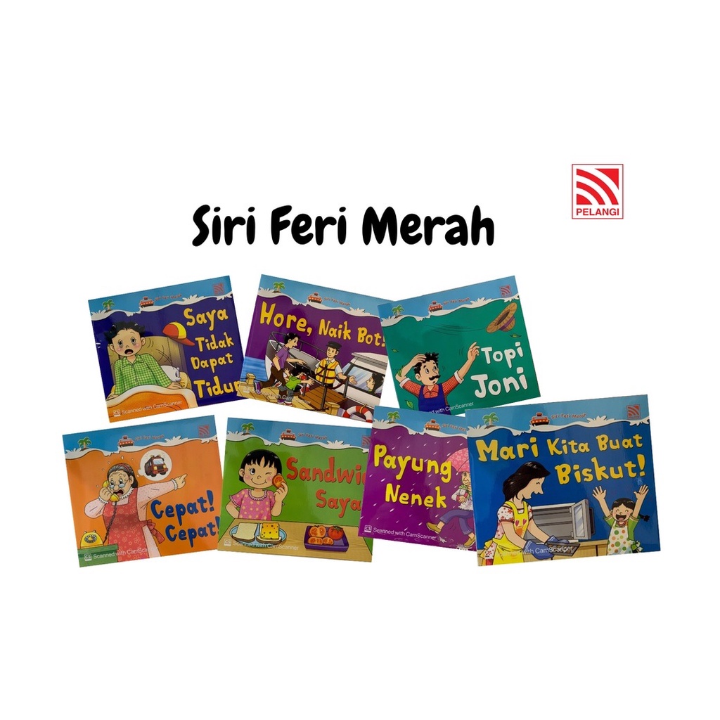 SIRI FERI MERAH PELANGI BOOKS – Buku Cerita Kanak-kanak / Cepat-cepat ...