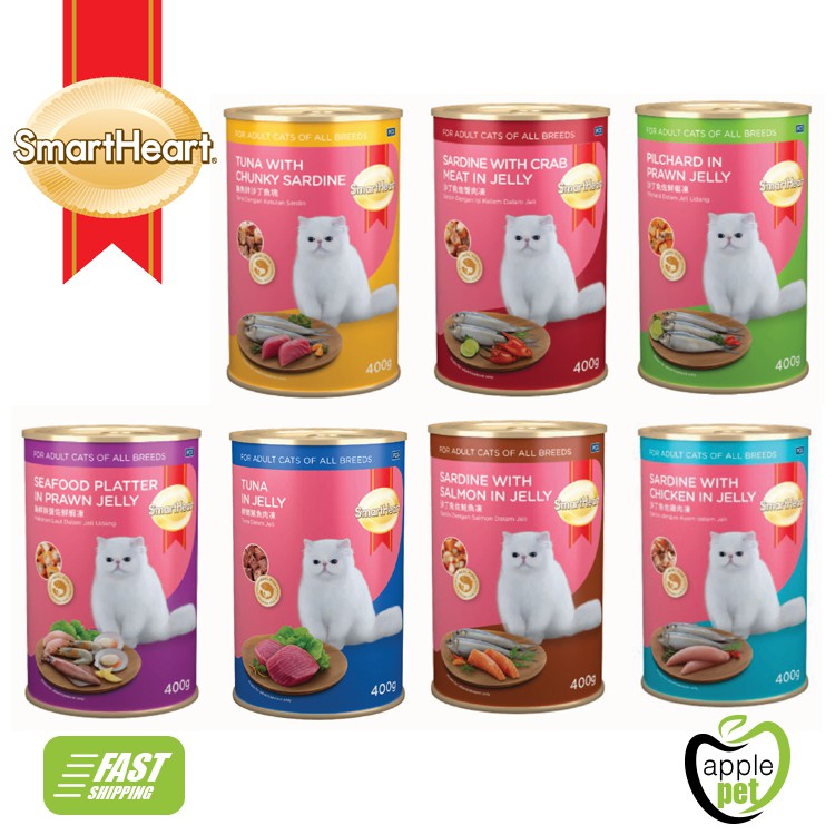 Smart Heart Canned Cat Food 400g | Shopee Malaysia