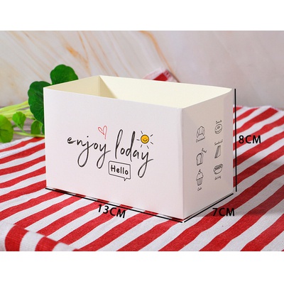 Sandwich Paper Box 50pcs Kotak Bekas Roti / Toast Box / Burger Box ...