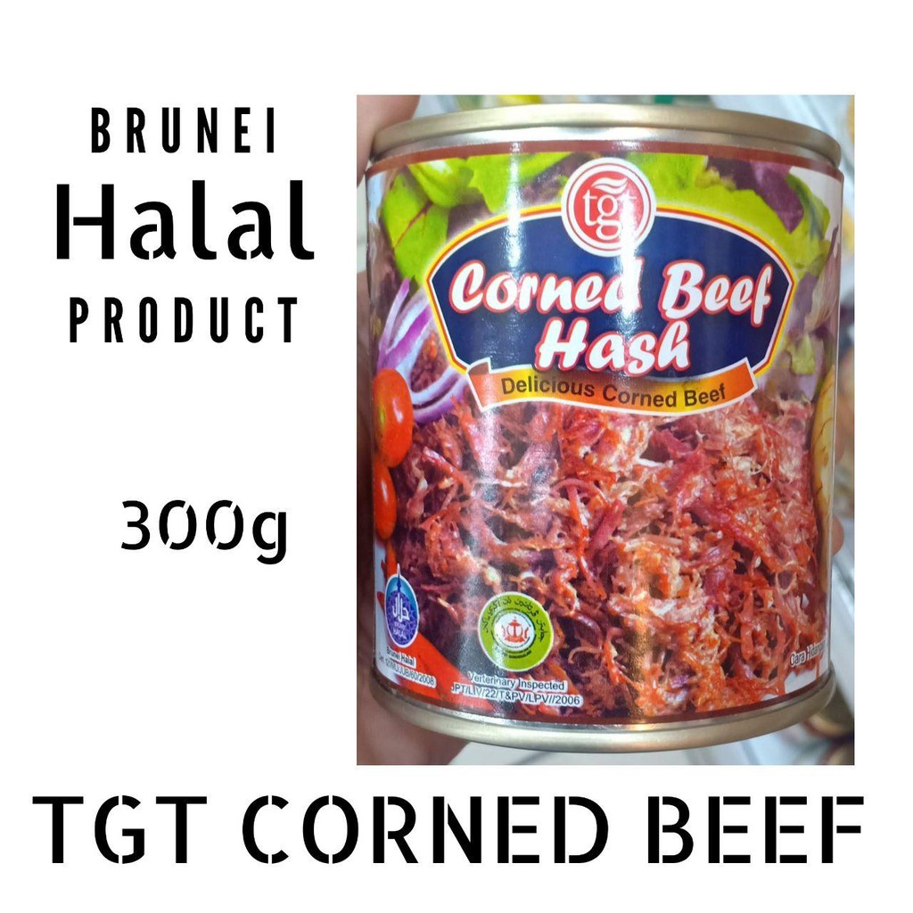 TGT Brunei Halal Corned Beef 300g | Shopee Malaysia