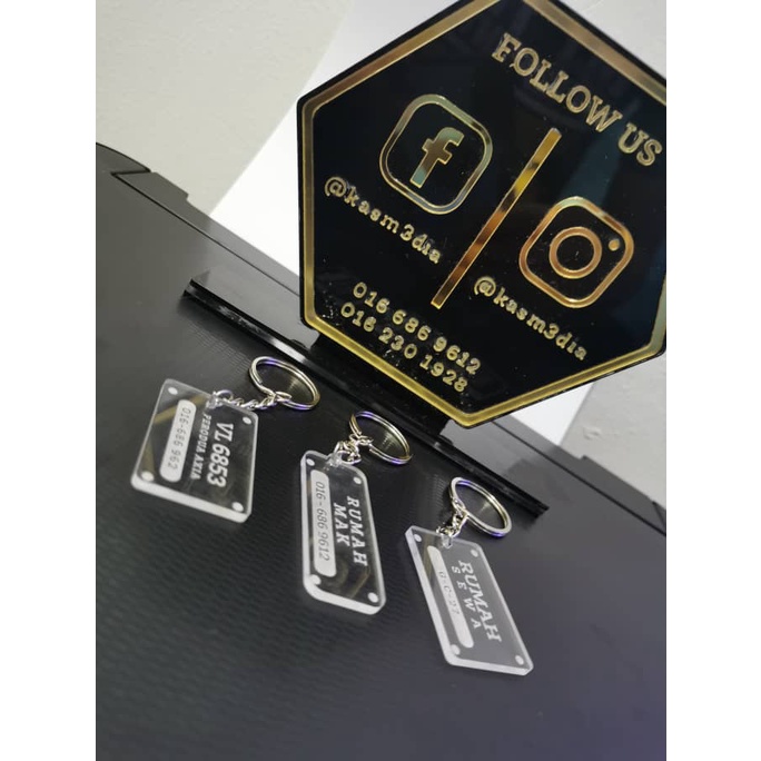🔥Acrylic Clear Keychain murah🔥 | Shopee Malaysia