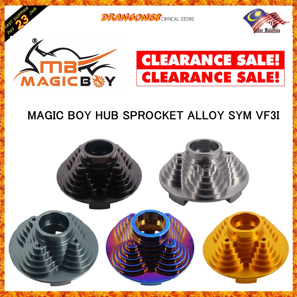 Hub Sprocket Alloy Magic Boy SYM VF3I Sprocket Hub VF3I Modified PNP ...