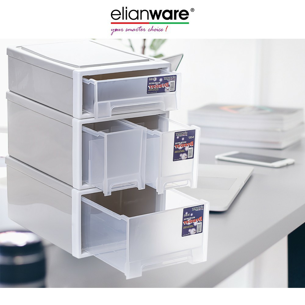 Elianware E-638 Drawer Storage Box / Storage Cabinet / Cloth / Shoe ...