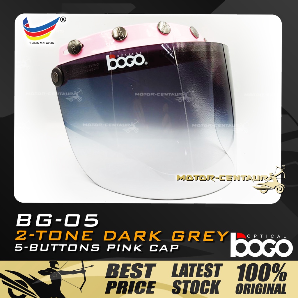 BOGO BG-05 2-TONE RED/GREY/BLUE/YELLOW/GREEN/PURPLE/BROWN/PINK/ORANGE ...