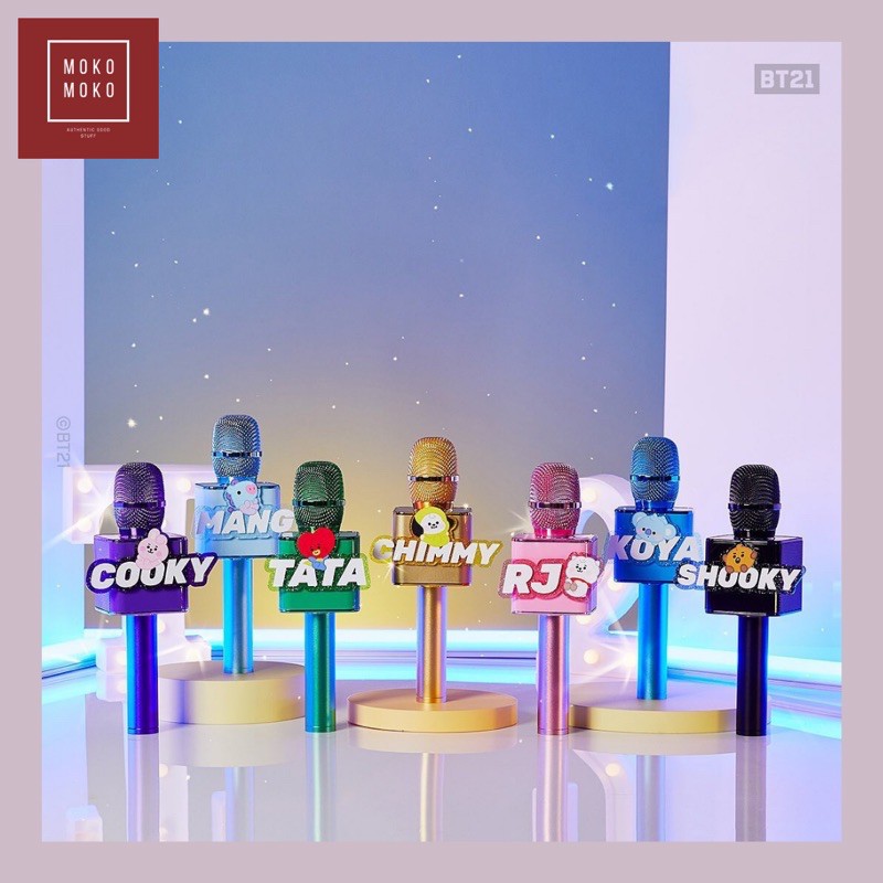 Official BT21 Baby Bluetooth Microphone Original LINE Friends | Shopee ...