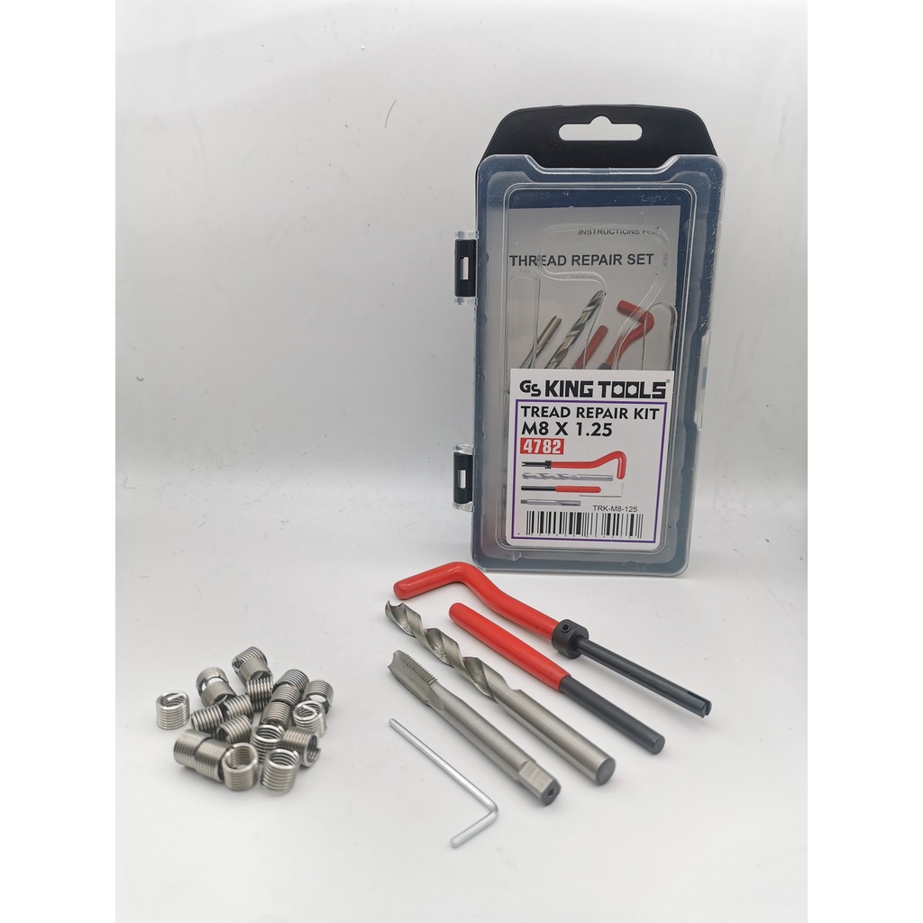 [READY STOCK] GS King Tools_Thread Repair Kit M5 X 0.80/6.7MM, M6 X 1. ...