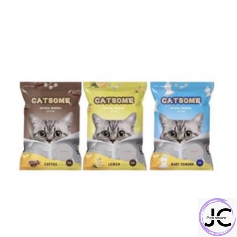 CATSOME Natural Mineral Cat Litter (Assorted Flavor) - 10L/6.5kg ...