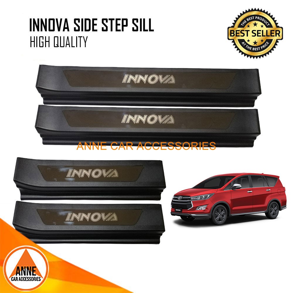 Toyota Innova 2016 - Onwards Door Side Step Sill / Side Stepsill ...