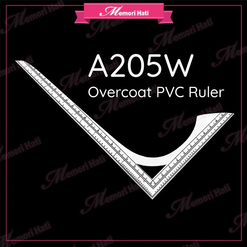 A205W Overcoat PVC Tailoring Ruler / Pembaris Jahitan | Shopee Malaysia