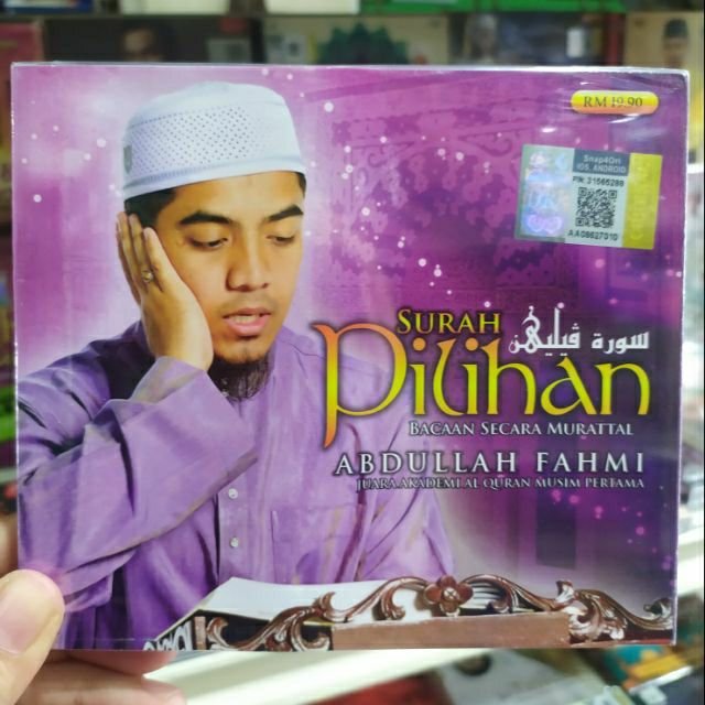 📀💯 ORIGINAL SURAH PILIHAN 👳🏻‍♀️ ABDULLAH FAHMI | Shopee Malaysia