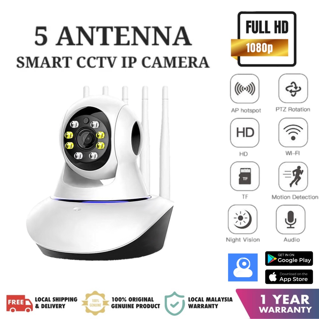 🔥YI LOT CCTV🔥 PREMIER 3MP Wireless Wifi IP CAMERA AUTO TRACKING WITH ...