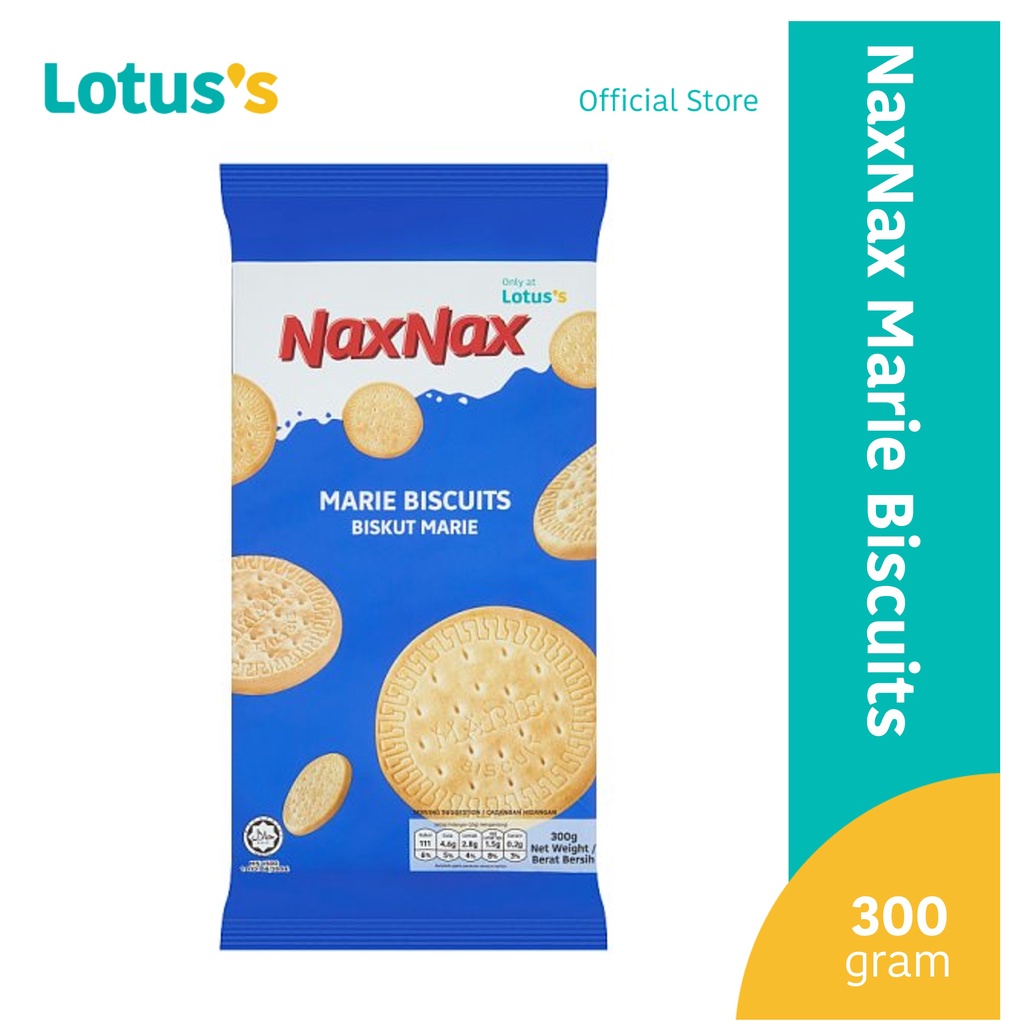 NaxNax Marie Biscuits 300g | Shopee Malaysia