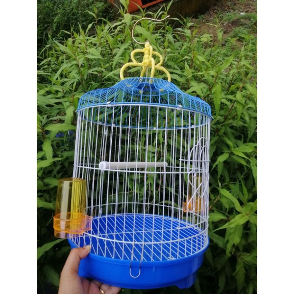Sangkar burung besi bulat love bird/budge/sugar glidder | Shopee Malaysia