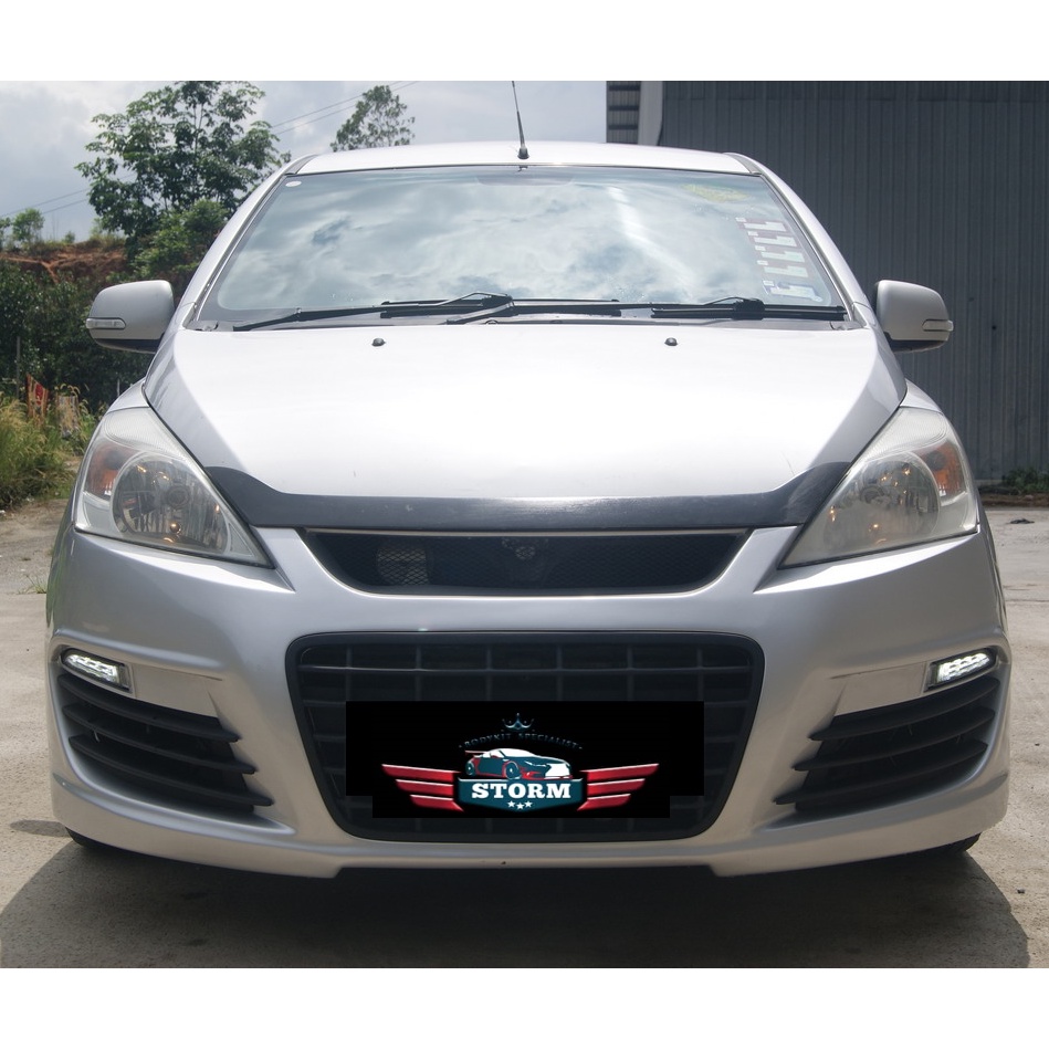 PROTON EXORA 2009 - 2019 ( BLACK BISON V1 ) FRONT BUMPER + DAYLIGHT ...