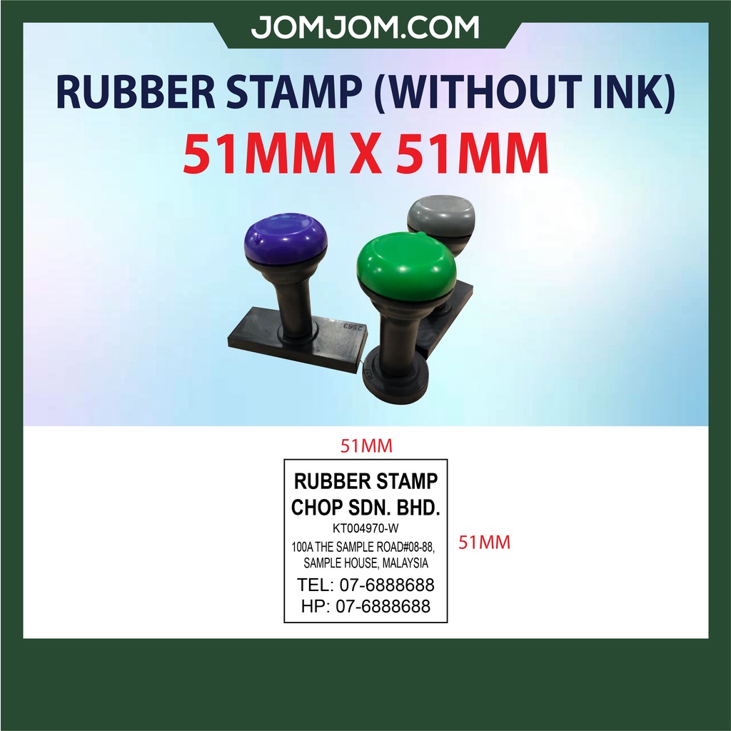 Rubber Stamp/Chop/Custom Made/Name Chop/ Company Chop/ Address Chop ...