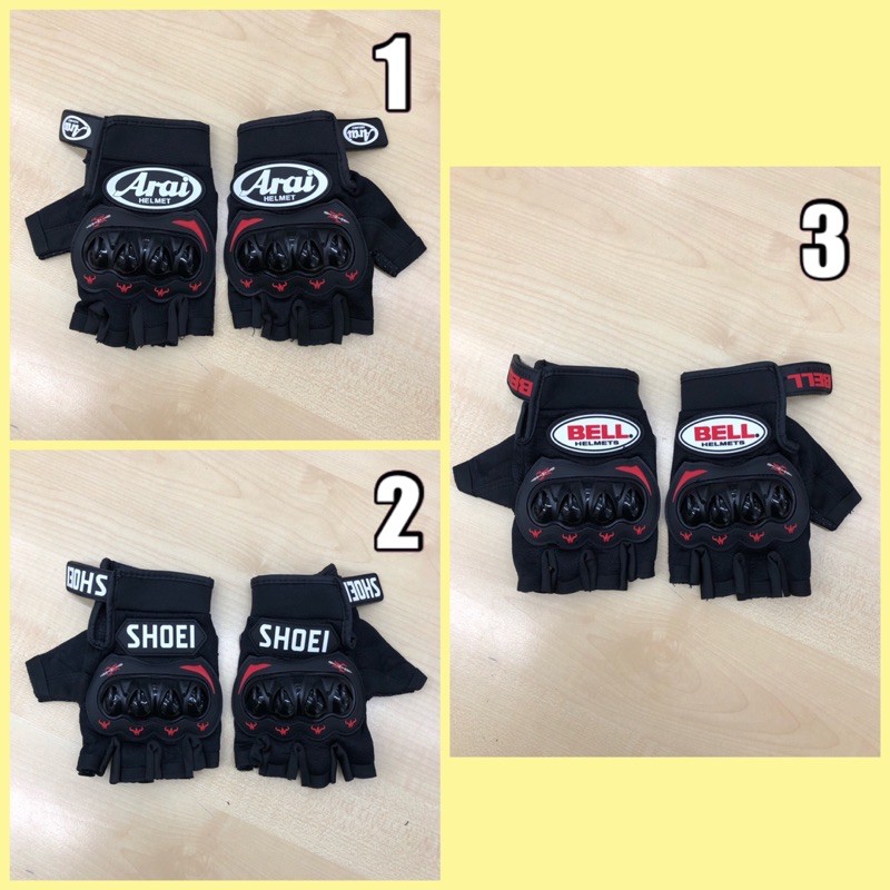 Glove motor shoei glove motor half | Shopee Malaysia
