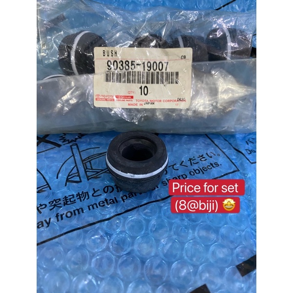 ORIGINAL TOYOTA HILUX VIGO REVO KUN25 KUN26 GUN125 REAR ABSORBER BUSH ...