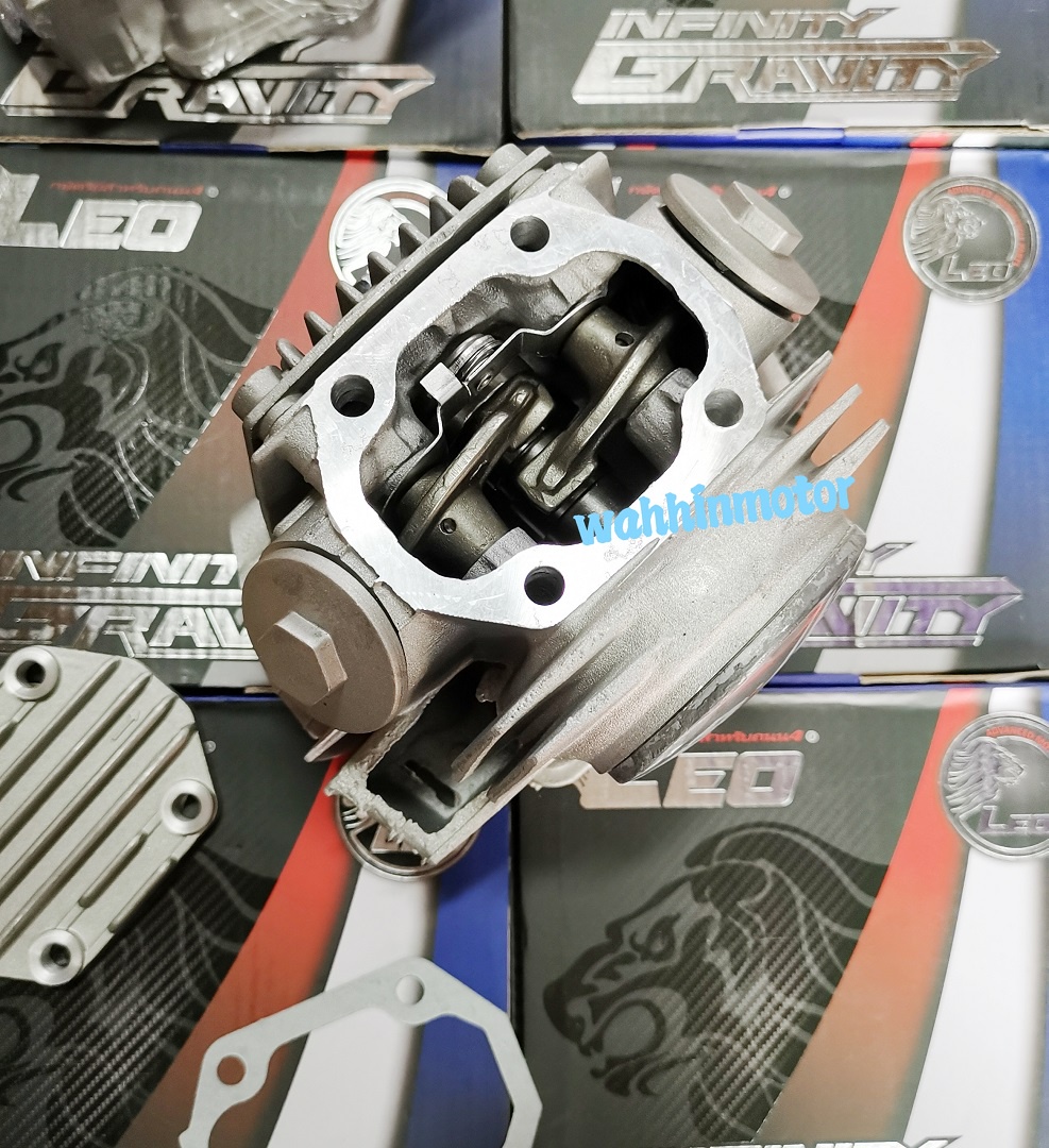 LEO HONDA EX5 HIGH POWER DREAM WAVE100 W100 CLASS 1 RACING CYLINDER HEAD COMPLETE SET COMP 23/27 ...