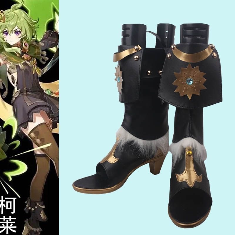 Genshin impact cosplay shoe nahida alhaitham shoe wanderer faruzan ...