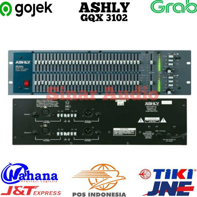 Equalizer ASHLY GQX 3102 ASHLY GQX3102 GRADE A++ | Shopee Malaysia