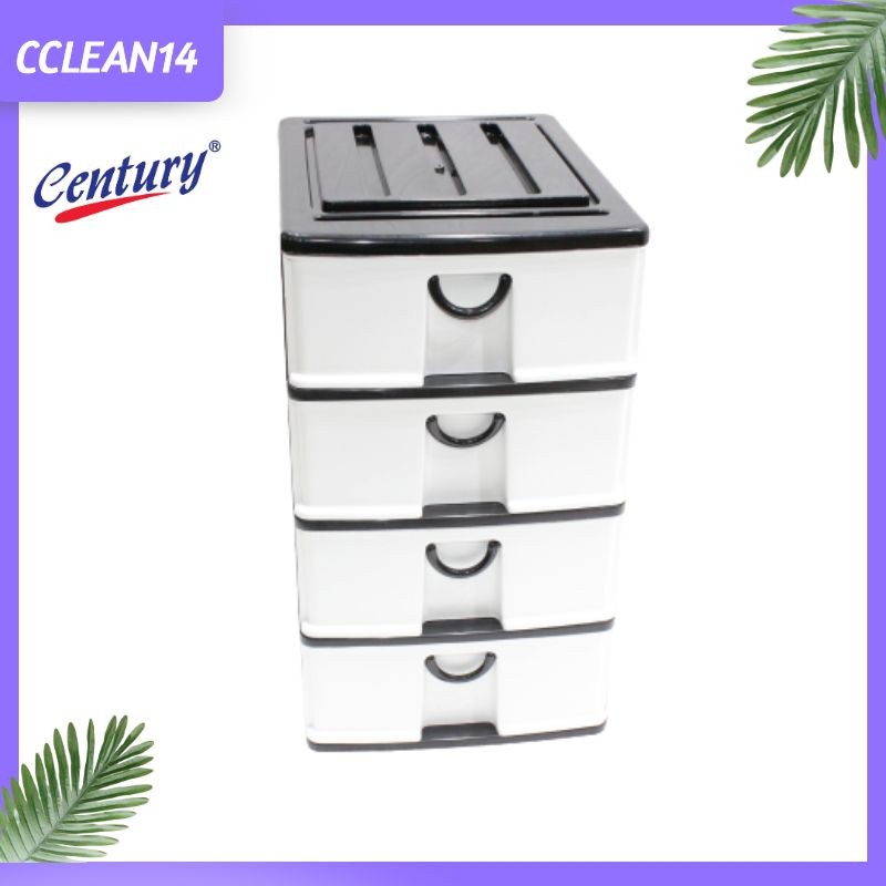 Century Mini Drawer A4 (2,3,4,5 Tier) (6140B) | Shopee Malaysia