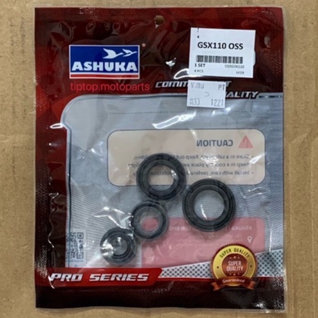SUZUKI GSX GSX 110 ENGINE OIL SEAL SET ASHUKA | Shopee Malaysia