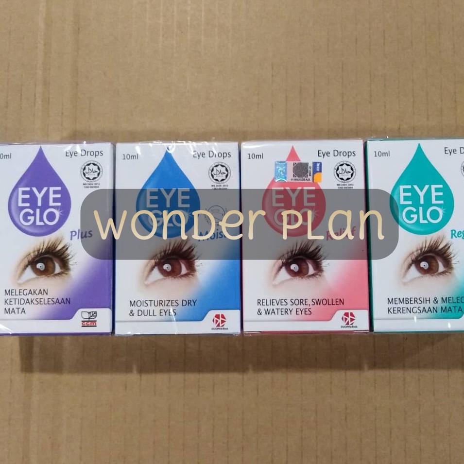 Eye Glo Eye drop 10ml (Plus/Moist/Relief/Regular) | Shopee Malaysia