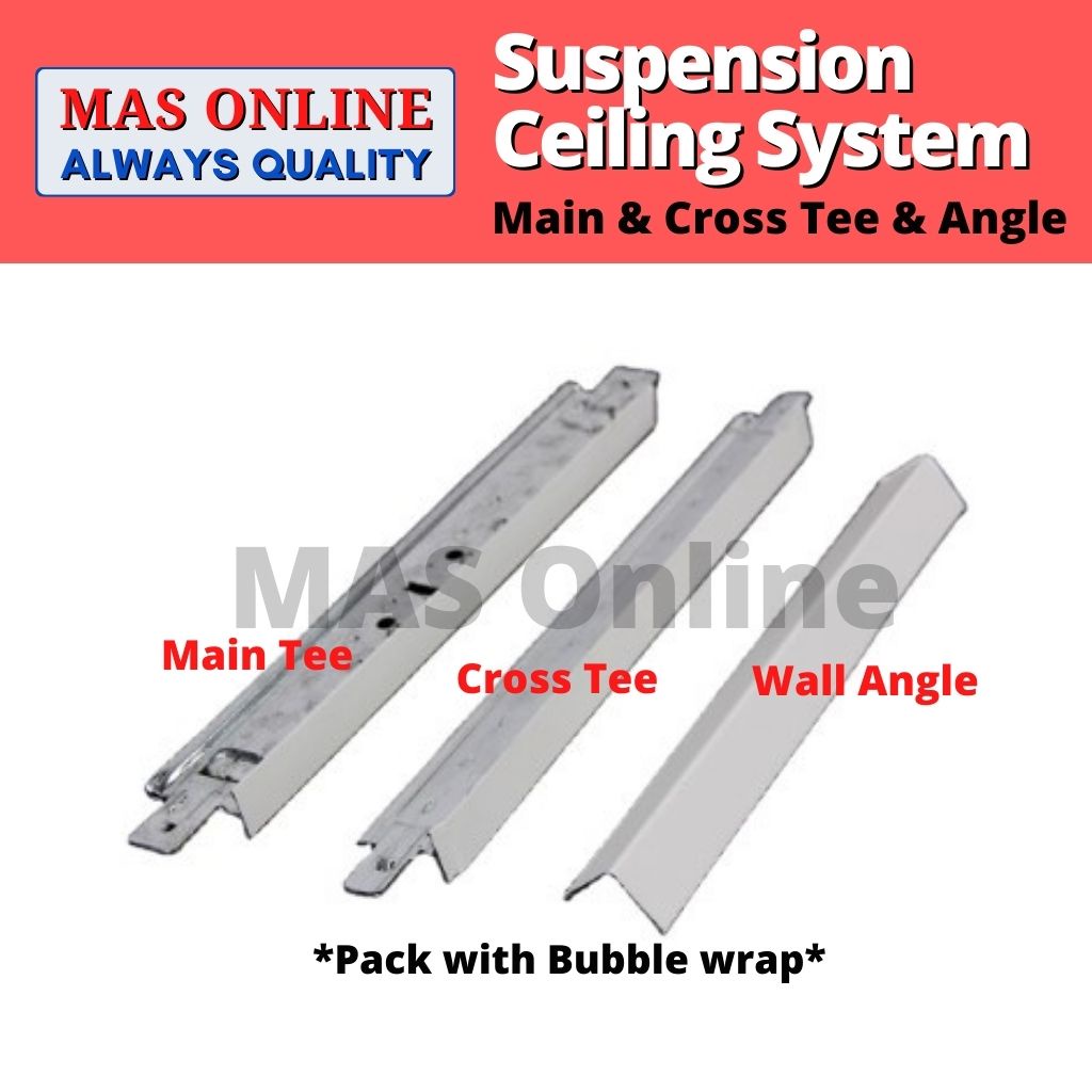 MASONLINE Ceiling Grid System Suspension Ceiling System Main Tee Cross ...