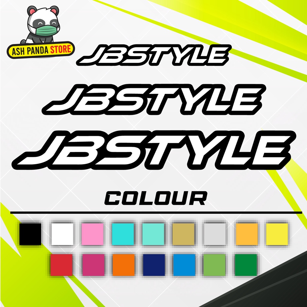 🔥STICKER JB STYLE STICKER KERETA🔥 MURAH!!!! | Shopee Malaysia