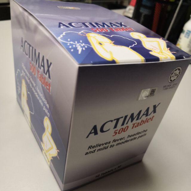 ACTIMAX 500'S (EXP: 03/2024) | Shopee Malaysia