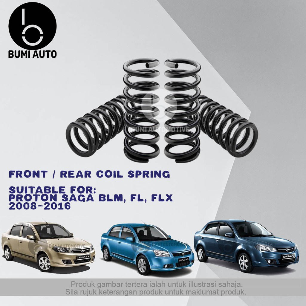 Proton Saga BLM FL FLX VVT Front (Depan) / Rear (Belakang) Standard ...