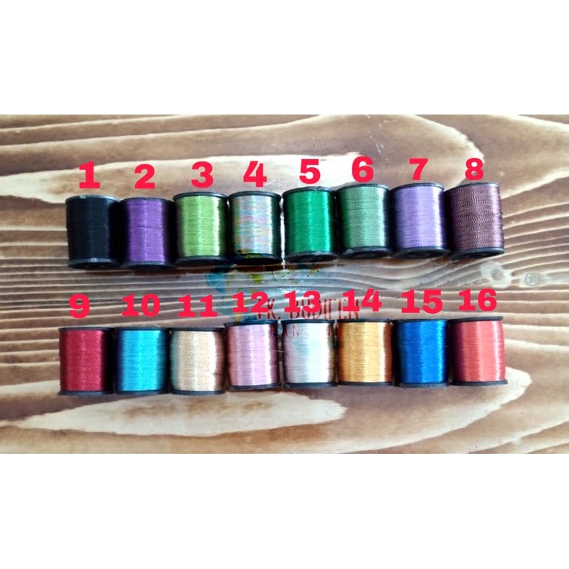 Custom WRAPPING THREAD METALLIC ROD | Shopee Malaysia