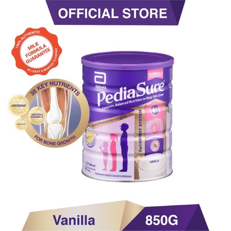 Pediasure Milk Formula 1-10Year 850G Exp:11/2023 | Shopee Malaysia