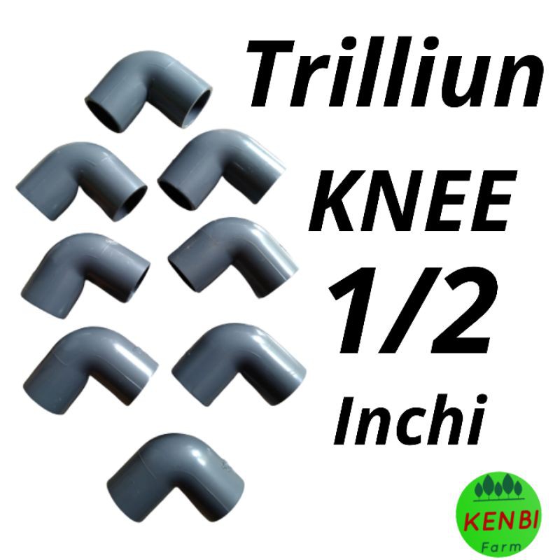 Knee 1/2 Inch Keni 1/2 Inch PVC Knee Pipe Connection 1/2 Inch Keni ...
