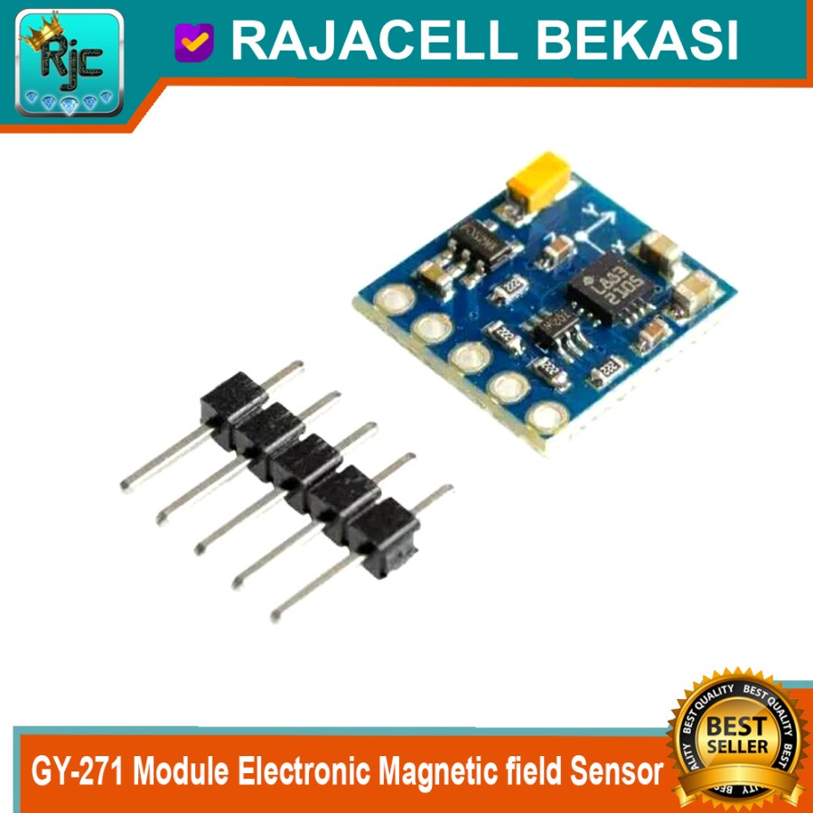Gy-271 HMC5883L Module Electronic Compass 3-Axis Magnetic field Sensor ...