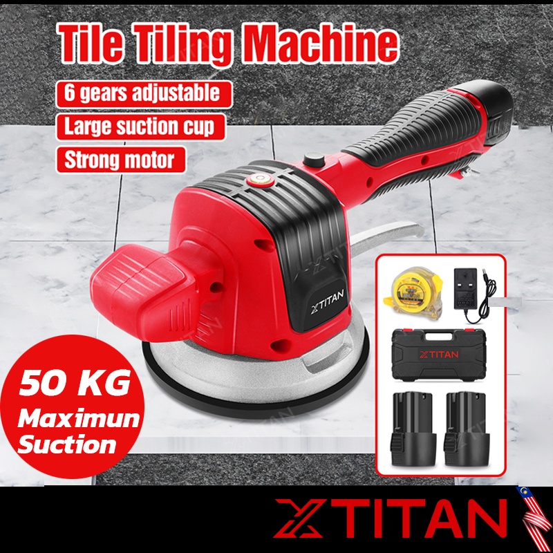 【2 Year Warranty】Tile Tiling Machine 1000W Tile Floor Suction Cup ...