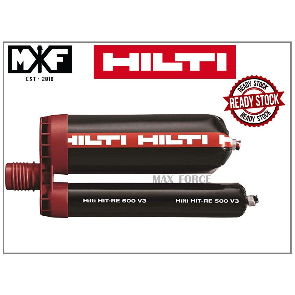HILTI HIT RE 500 V3 INJECTION ADHESIVE (500ml) | Shopee Malaysia