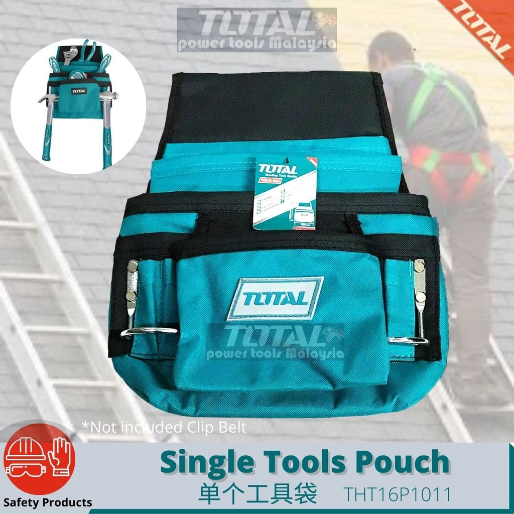 TOTAL Single Tools Pouch 腰带工具包 - THT16P1011 | Shopee Malaysia