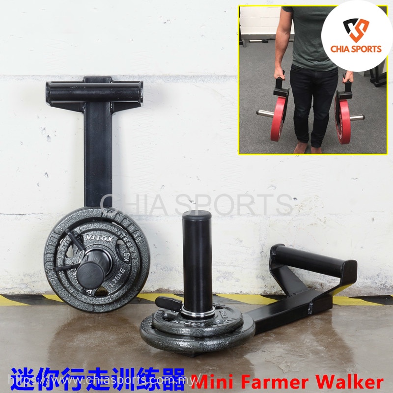 FW-25 Mini Farmer’s Walk Handles (Pair) Compact Farmer Carries walker ...