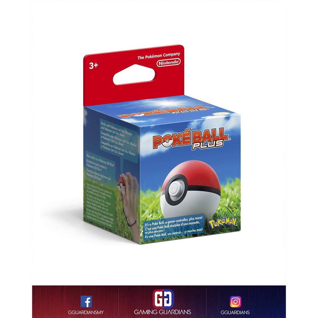 Pokeball Plus Controller (For Nintendo Switch) | Shopee Malaysia